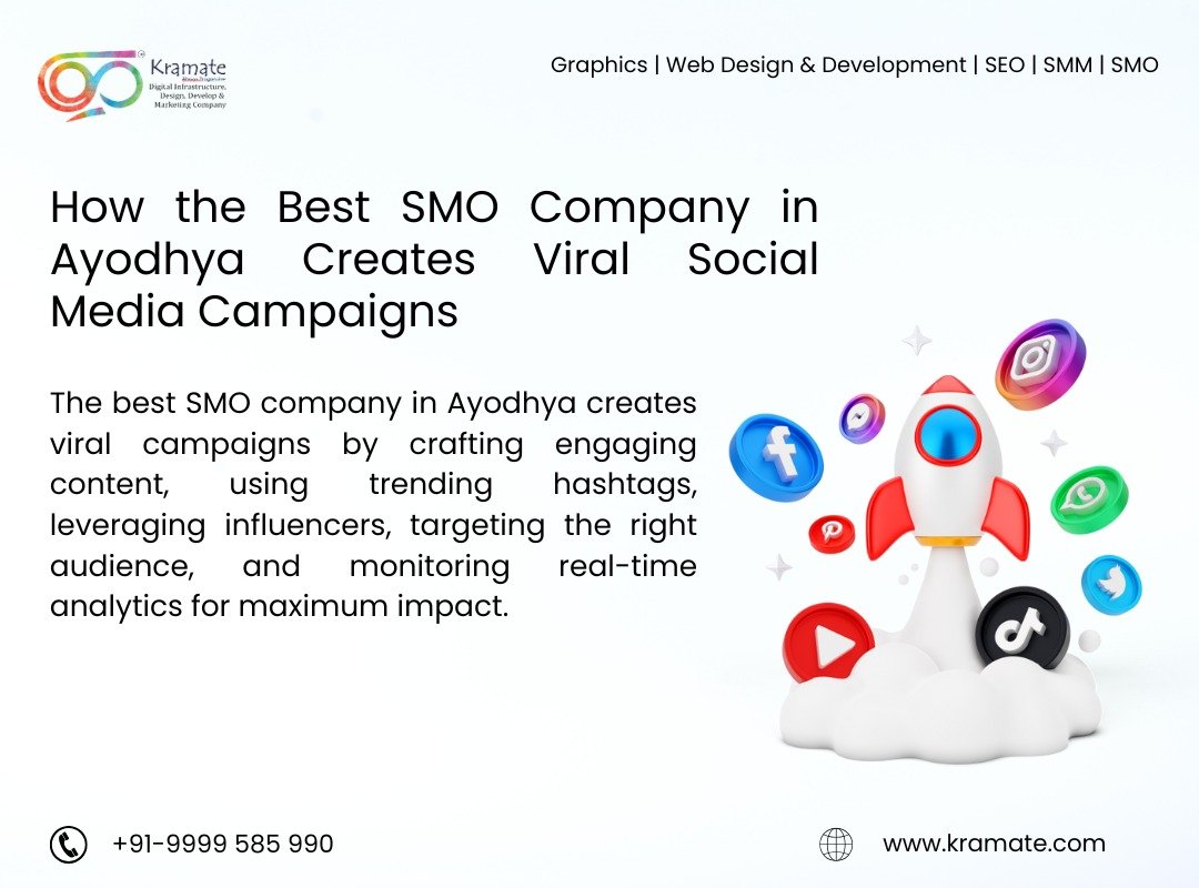 How the Best SMO Company in Ayodhya Creates Viral Social Media Campaigns